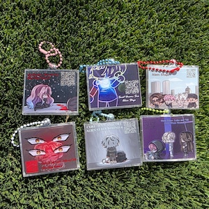 Alien Stage Mini CD Charms - Etsy