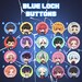 Blue Lock Sticker Sheet - Etsy