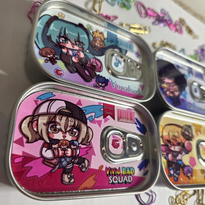 Project Sekai Tin Cans - Etsy