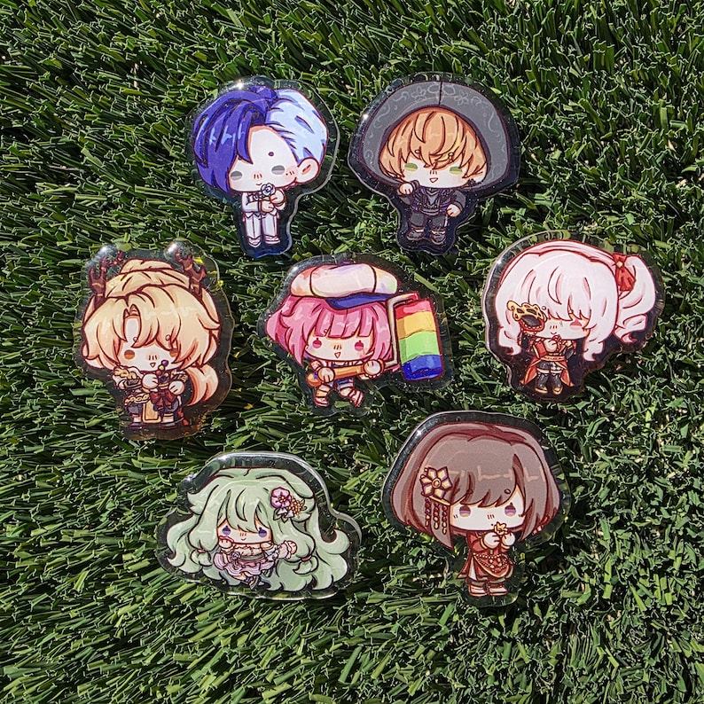 Project Sekai Acrylic Pins - Etsy
