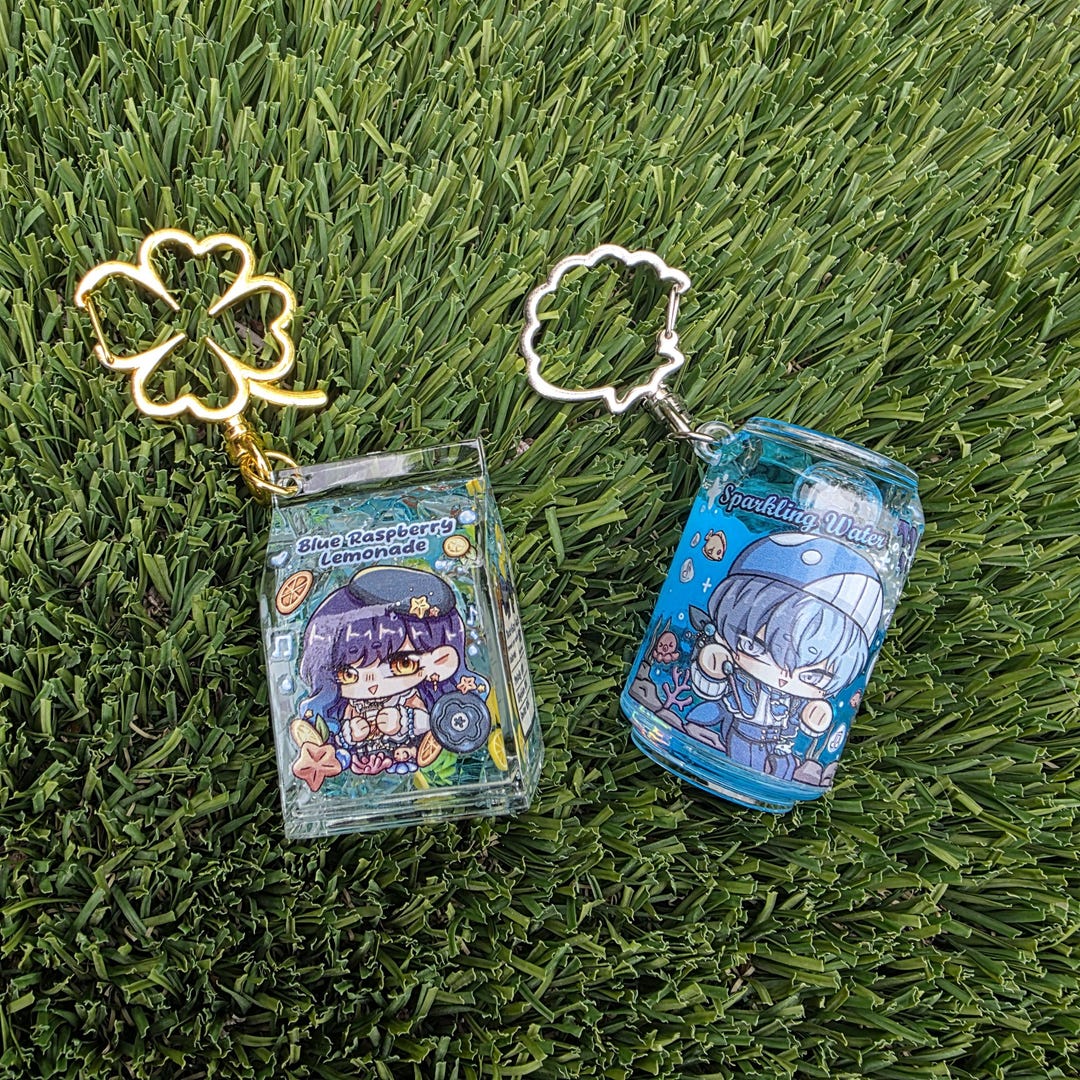 Blue World Orchestra Liquid Charms - Etsy