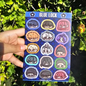 Blue Lock Sticker Sheet - Etsy