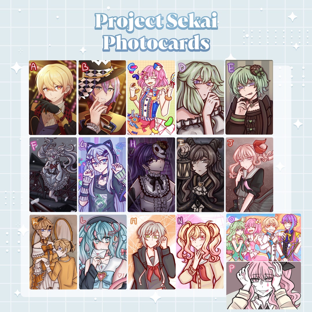 Project Sekai Photocards - Etsy