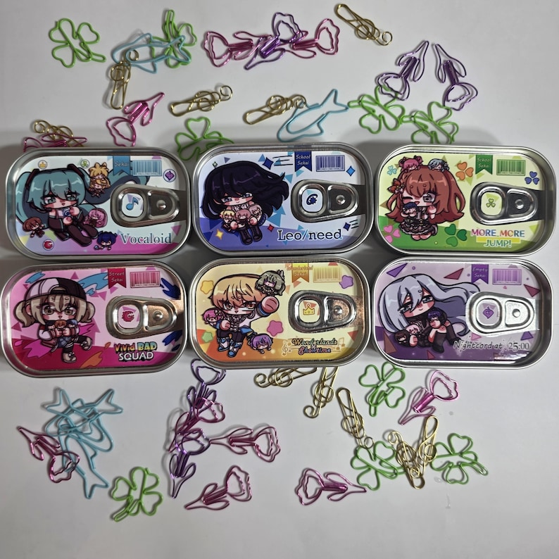 Project Sekai Tin Cans - Etsy
