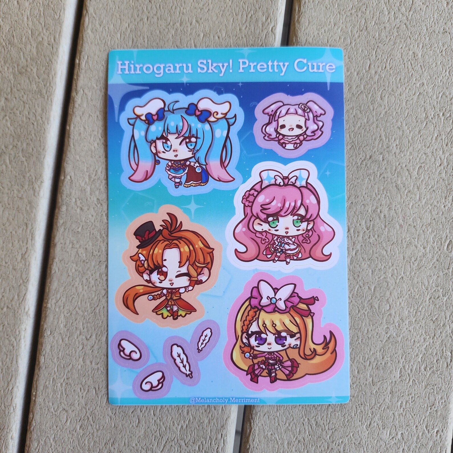 Hirogaru Sky! Precure Sticker Sheet - Etsy