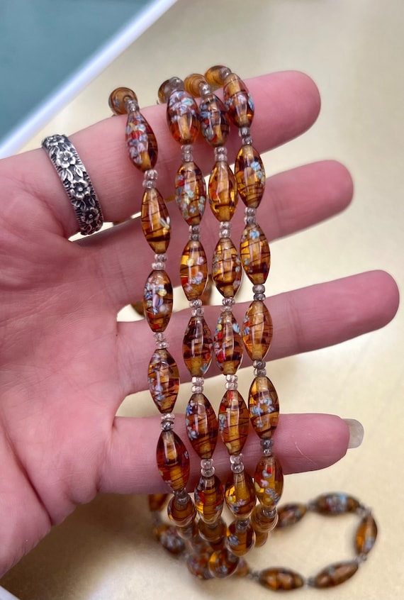 vintage extra long glass - Gem