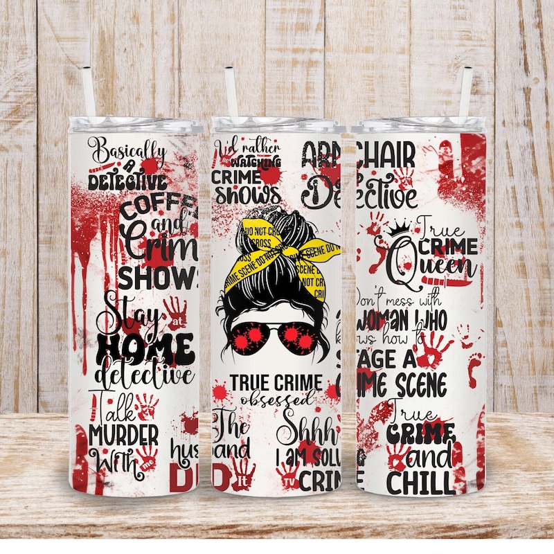 True Crime Pink Cup - Etsy
