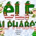 Digital Christmas Elf Alphabet PNG Clipart Bundle 300dpi - Etsy