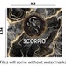 Digital Zodiac Scorpio 20oz Tumbler Wrap - PNG Sublimation 400 Dpi ...