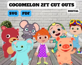 Coco Melon Svg - Etsy