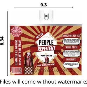 Digital People Be Gone Spray Bottle 20oz Tumbler Wrap 20oz - PNG ...