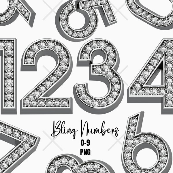 Paparazzi Numbers - Etsy