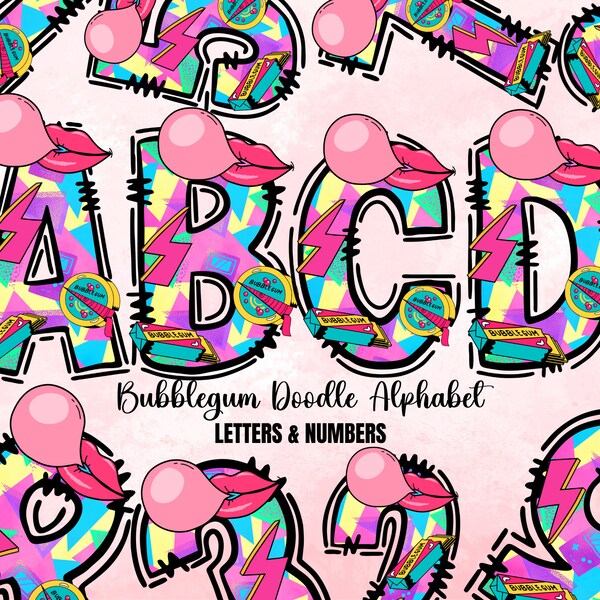 90s Bubble Gum Png - Etsy