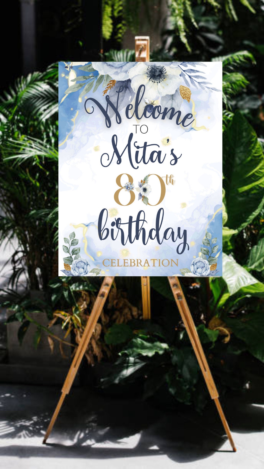 Instant Download Birthday Sign, Self-editing, Printable, Welcome Board ...