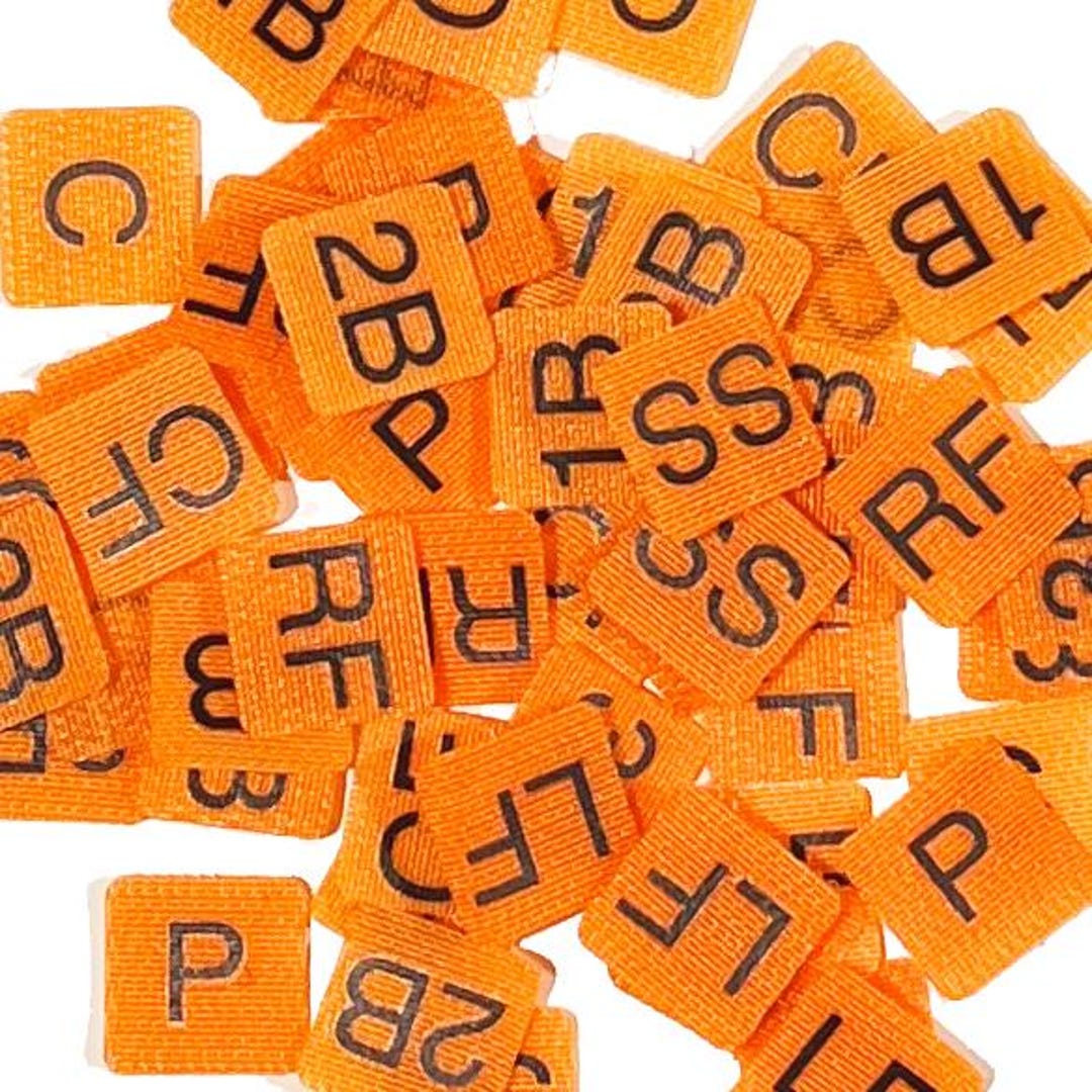 Position Letters for Line up Board - ORANGE - Etsy