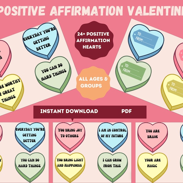 Candy Affirmation - Etsy