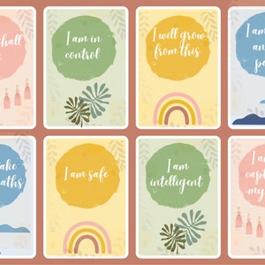 Positive Affirmation Cards, Social Skills, Daily Gratitude, Mental ...