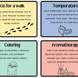 Coping Skills Bundle, Games, Coping Cards, Fortune Teller, Board Game ...