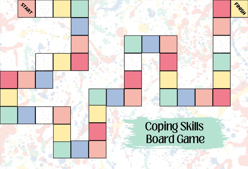 Coping Skills Bundle, Mental Health Tool, Coping Skills Game, Anxiety ...