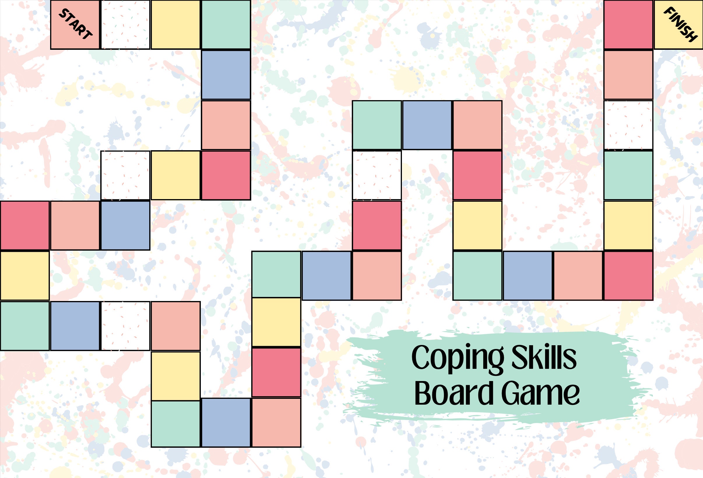 Coping Skills Bundle, Mental Health Tool, Coping Skills Game, Anxiety ...