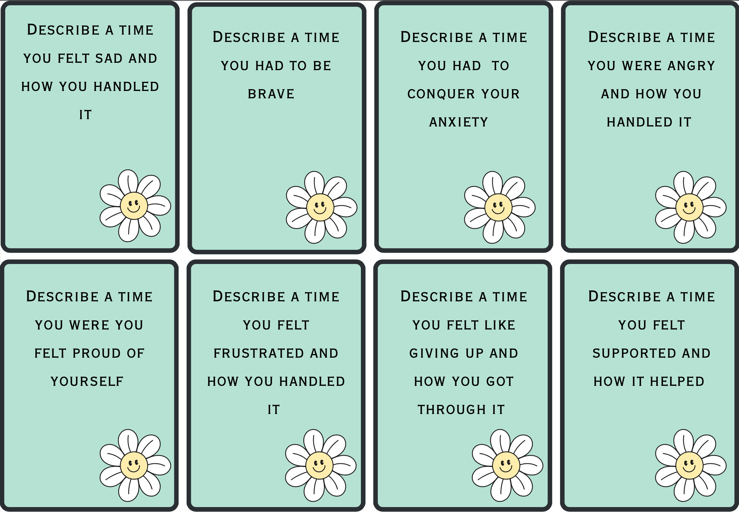 Coping Skills Bundle, Mental Health Tool, Coping Skills Game, Anxiety ...