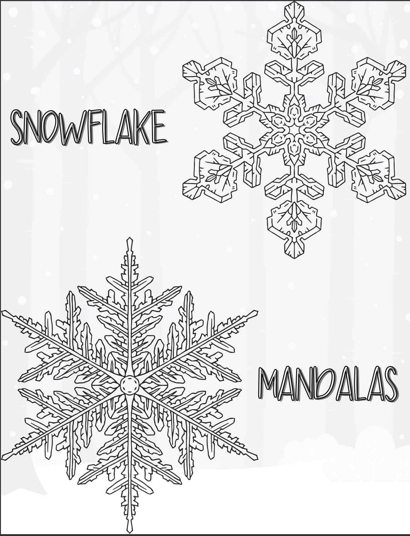 Coping Skills Worksheets, Winter Theme, Depression, Anxiety, Mental ...