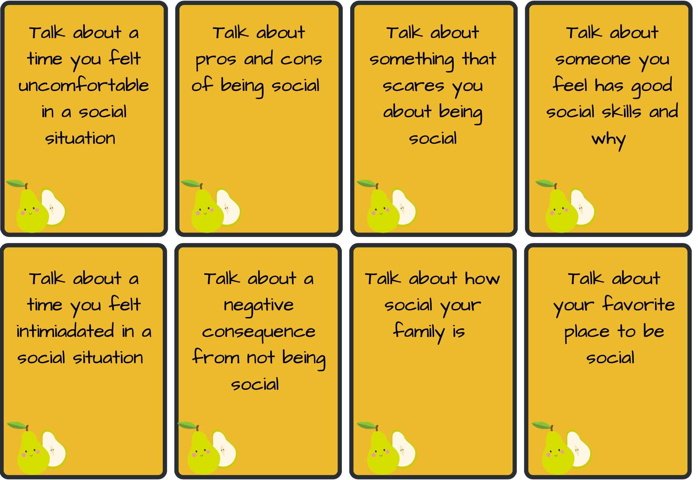 Social Skills Board Game, Mental Health, Group Therapy Activity ...