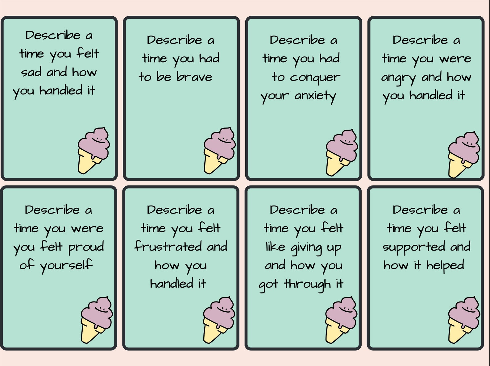 Learning Coping Skills Board Game Mental Health Game Coping - Etsy Canada