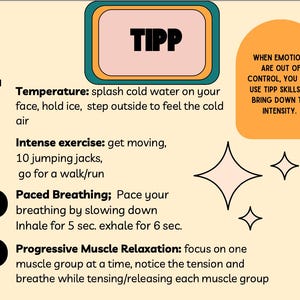 Coping Skills Cards, Mental Health Skills, CBT/DBT Skills, 20 Printable ...