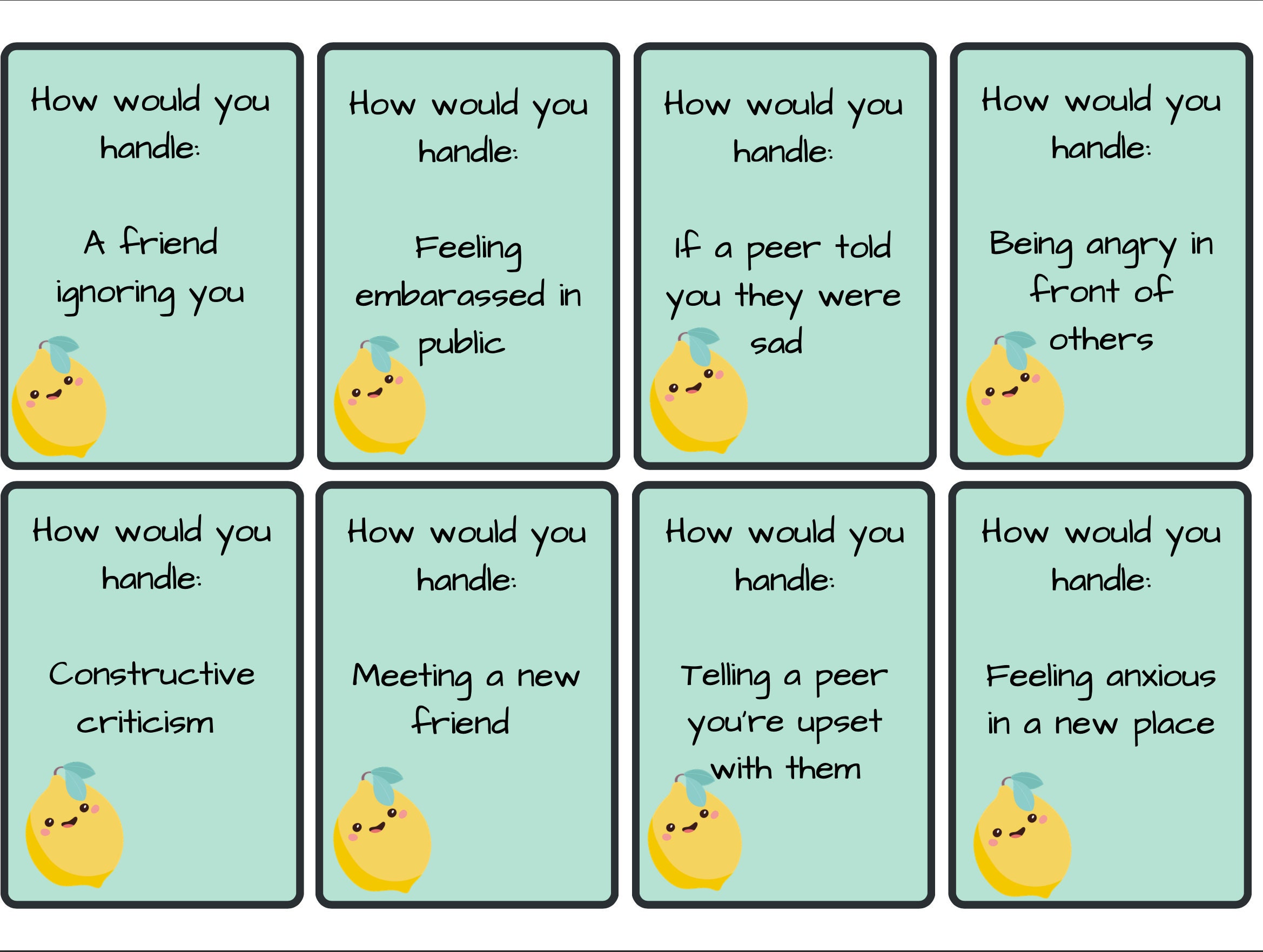 Social Skills Board Game, Mental Health, Group Therapy Activity ...