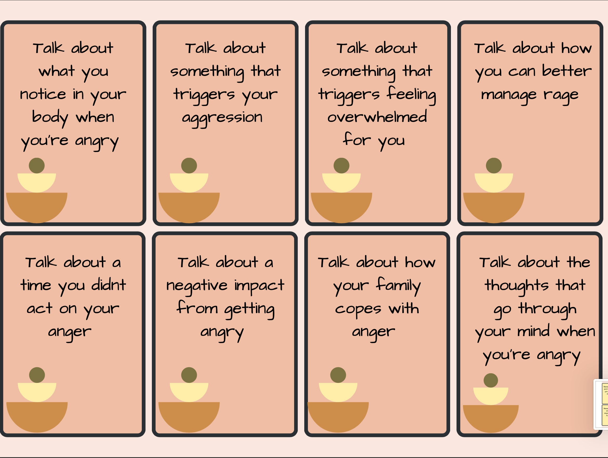 Anger Management Board Game, Mental Health Tool - Etsy