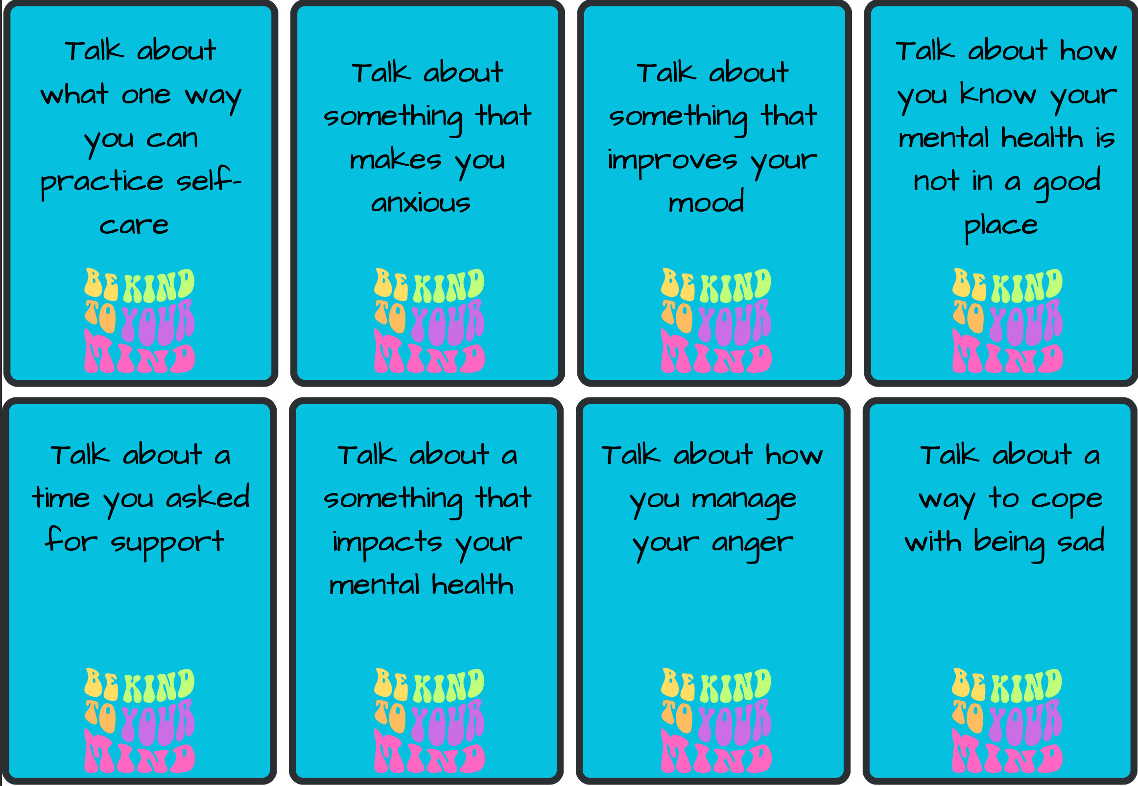 Mental Health Board Game - Etsy