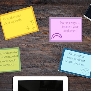 Ice Breaker Cards: Self-esteem, Social Skills, Mental Health, Therapy ...