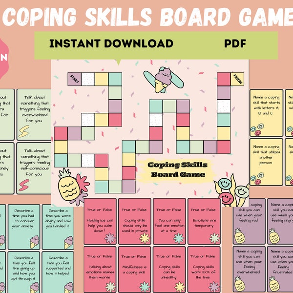 Social Anxiety Board Game - Etsy