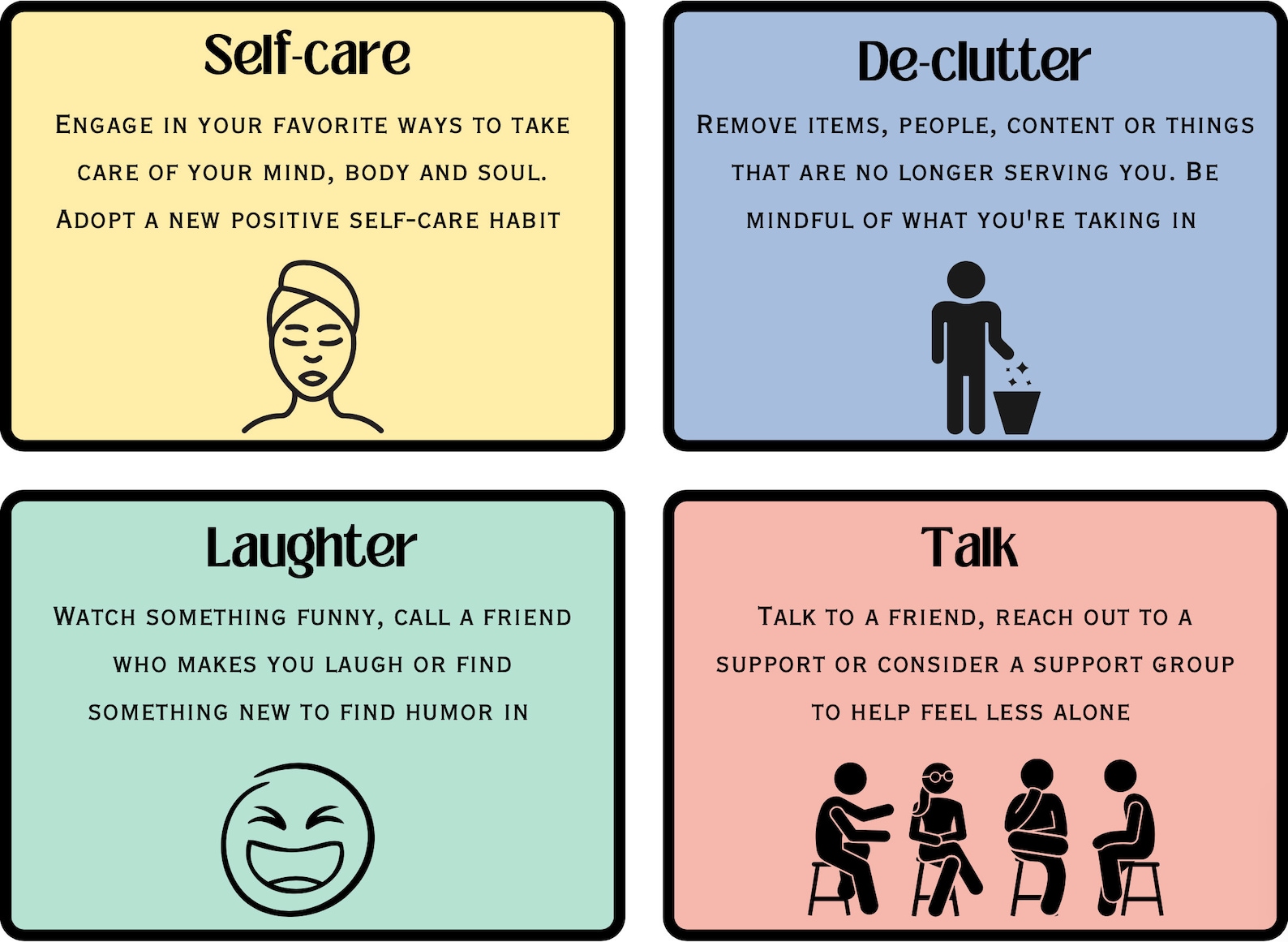 Coping Skills Bundle, Mental Health Tool, Coping Skills Game, Anxiety ...