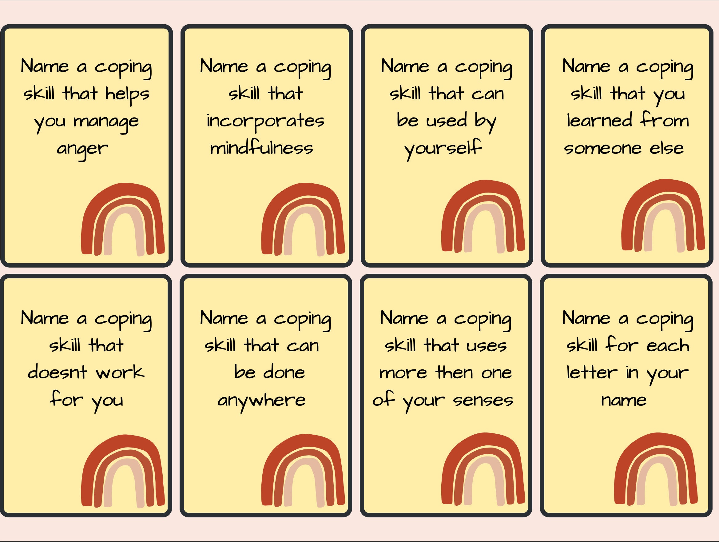 Anger Management Board Game, Mental Health Tool - Etsy