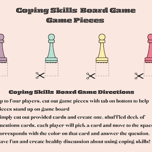 Group Therapy Board Game Bundle, Coping Skills, Anger Management Skills ...