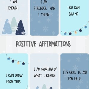 Coping Skills Worksheets, Winter Theme, Depression, Anxiety, Mental ...