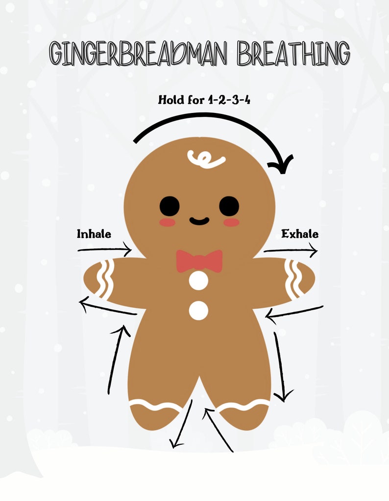 Mindful Breathing Exercises, Winter Themed, Social Skills, Group ...