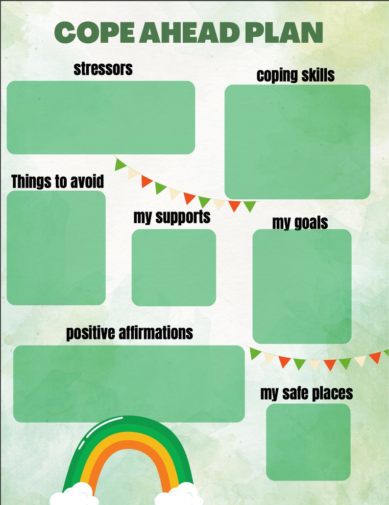 St.patrick's Day Coping Skills Bundle, School Counseling, Psychology ...