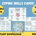 Learning Coping Skills Board Game, Mental Health Game, Coping Skills ...