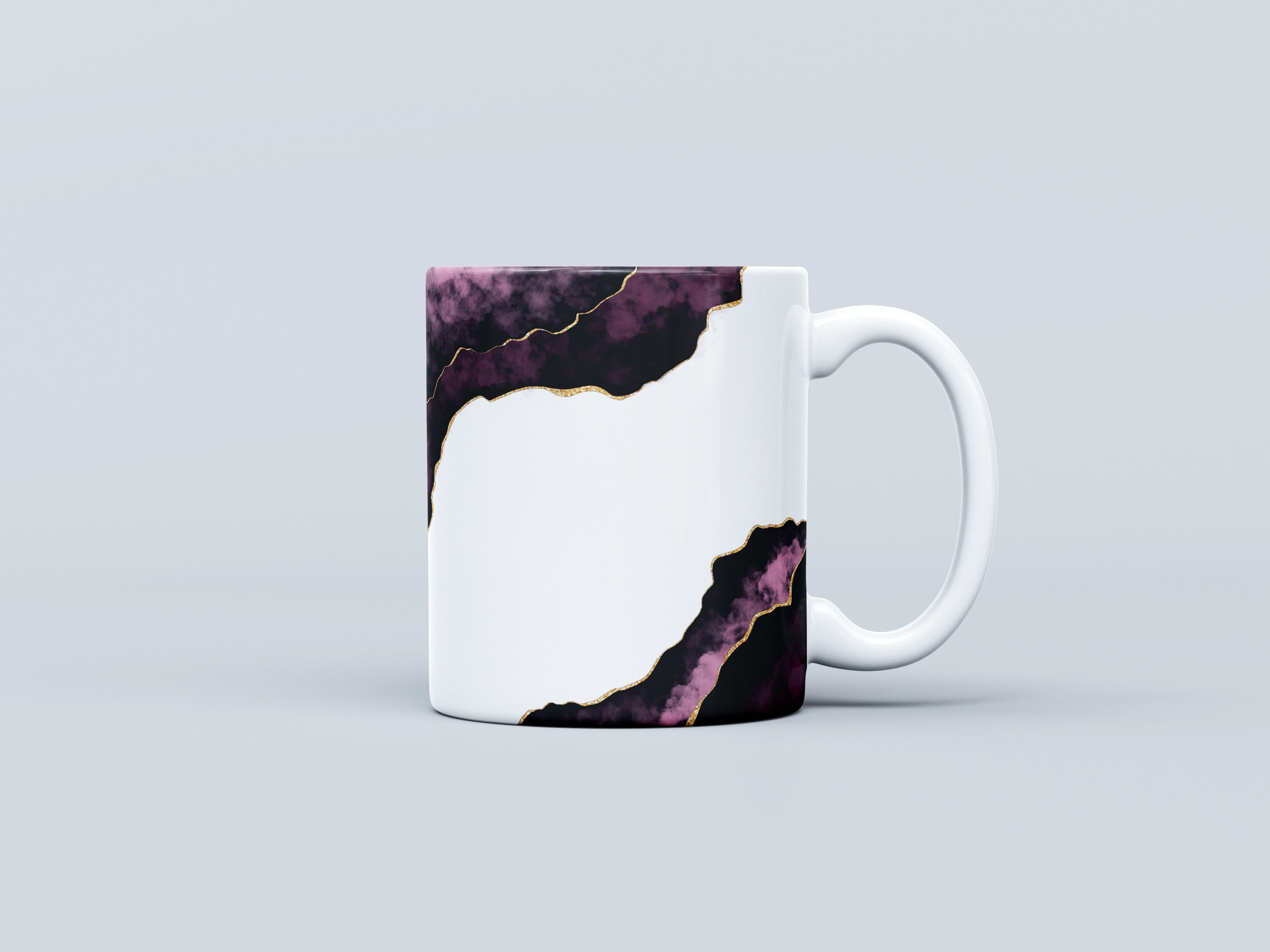 Dream Cloud Borders, Digital PNG Overlays, Gold Glitter, Borders ...