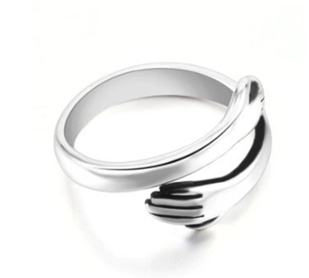 Stunning Adjustable Love Hug Ring A Thoughtful Gift for Anyone - Etsy