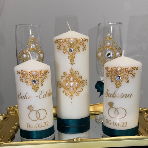 Henna Candles - Etsy