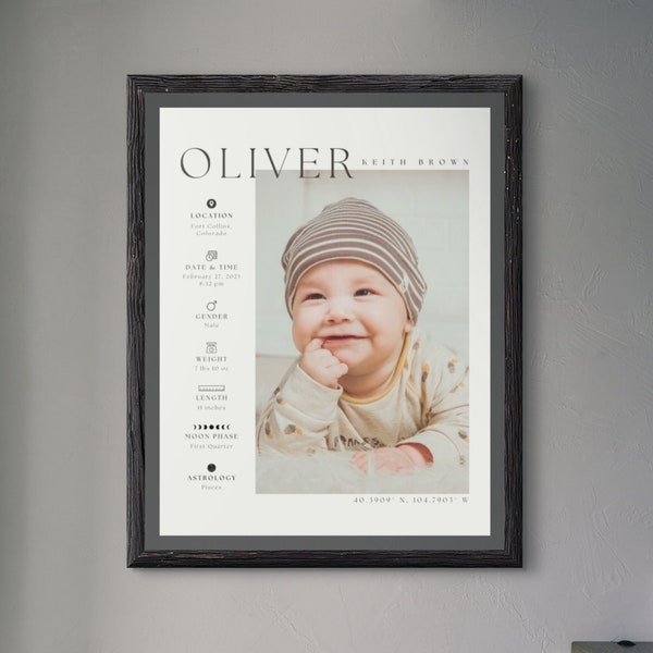 Newborn Poster - Etsy