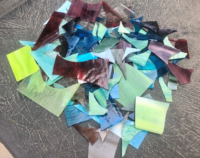 COE 96 2 Lb Oceanside/spectrum/wissmach Variable Colors of Raw Fusing ...