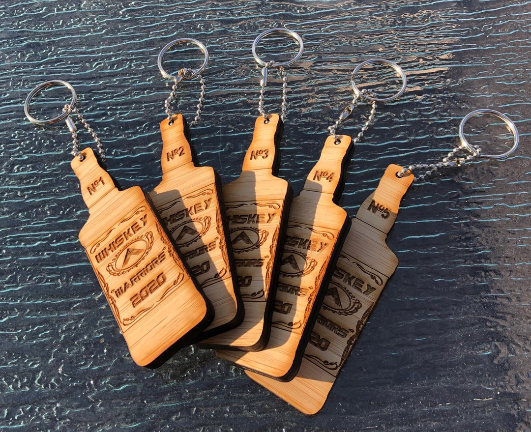 Wood Keychains - Customized for Clubs, Groups & Events - Laser Engraved ...