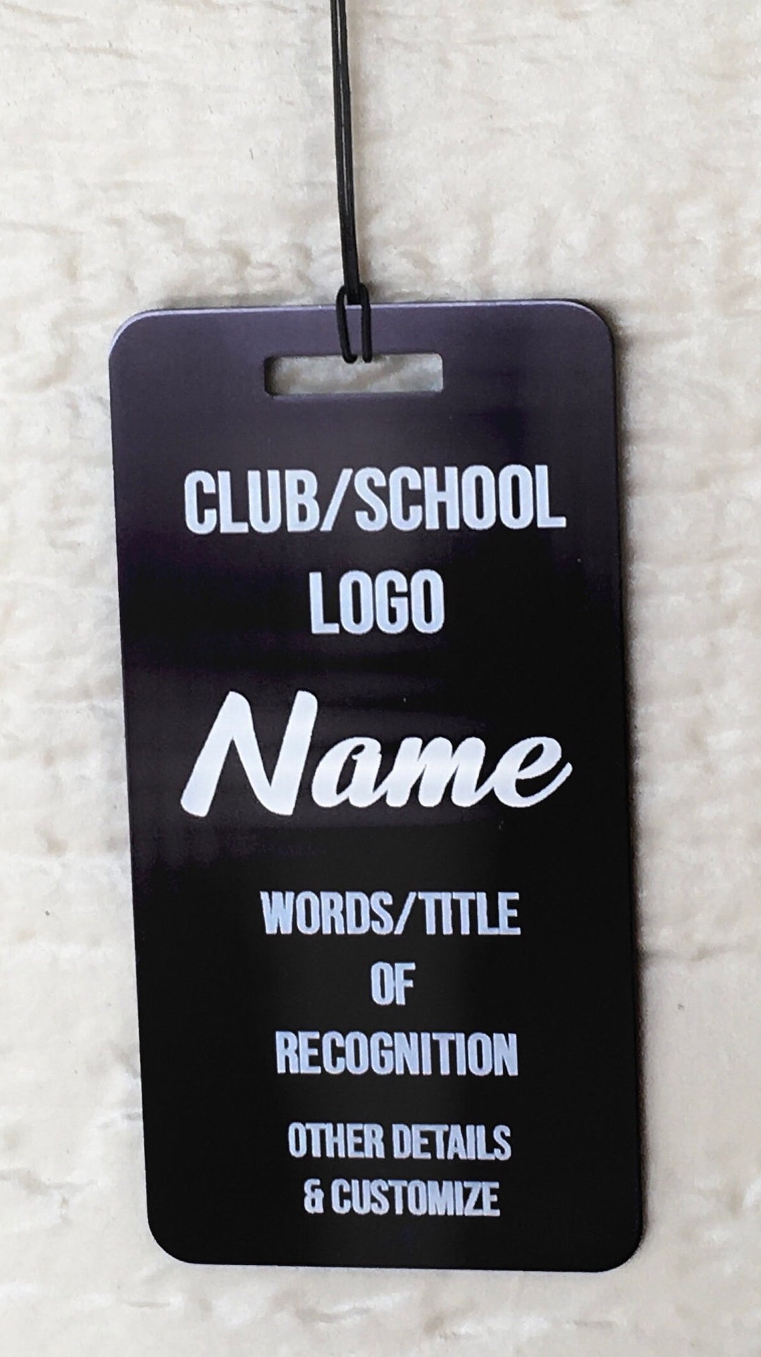 Awards, Recognition, Trophies - Metal Aluminum Tags Hangers - Sports ...