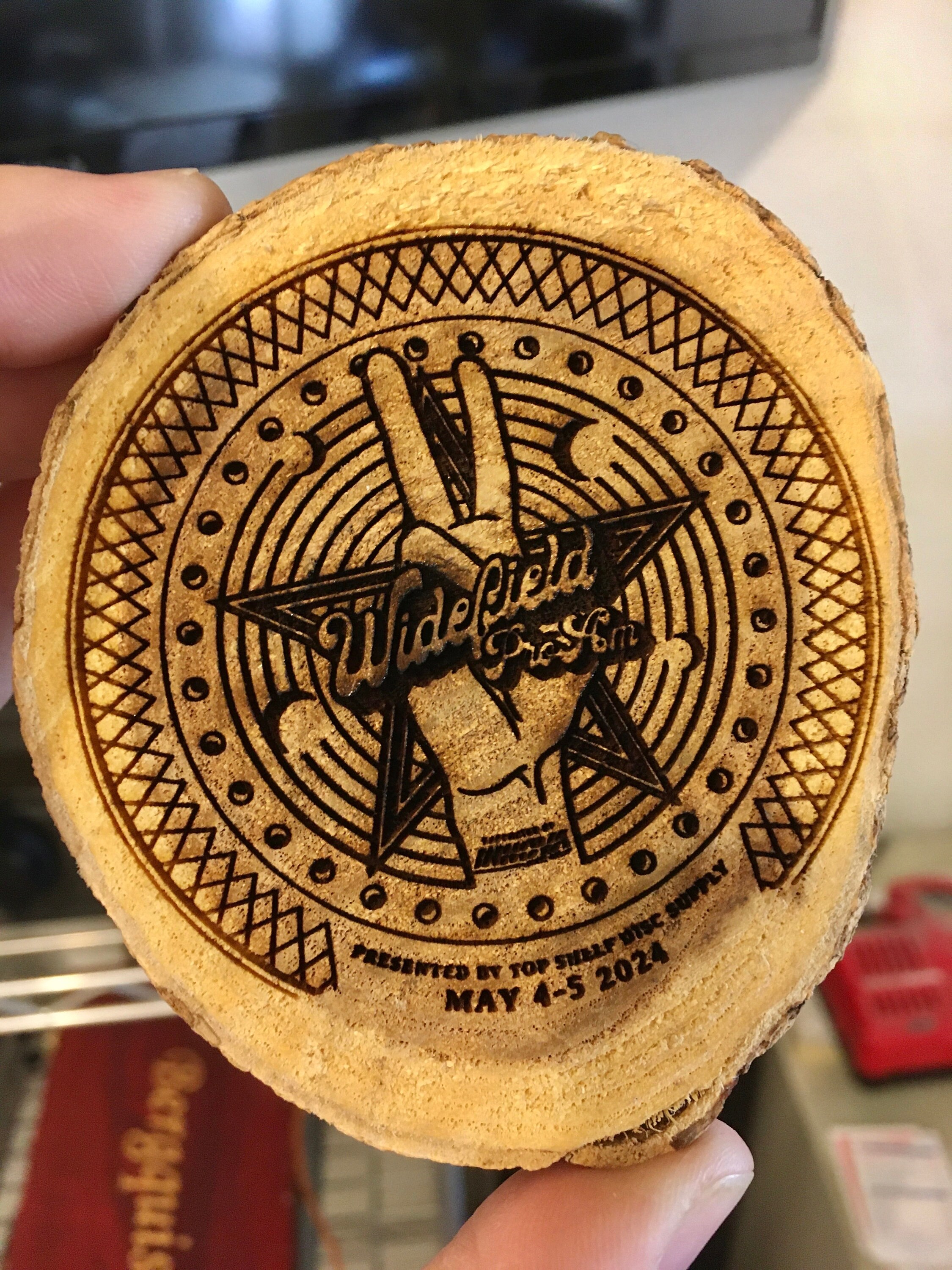 Disc Golf Trophies Engraved Tree Slabs - Etsy