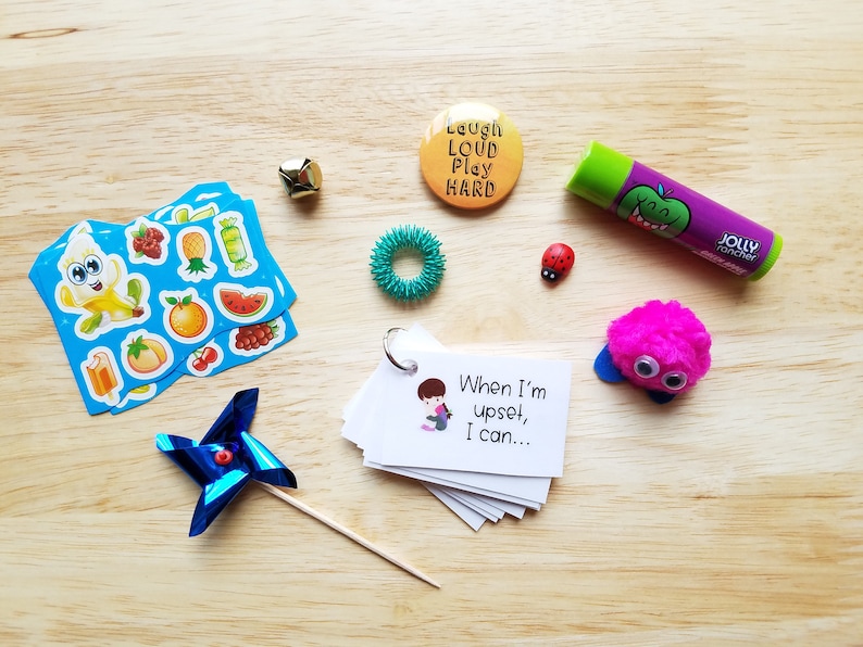 Mini Calm Down Kit for Kids Coping Skills Box Mindful - Etsy